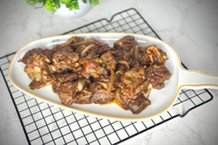 Yadda ake peppered Meat | Bakandamiya Kitchen